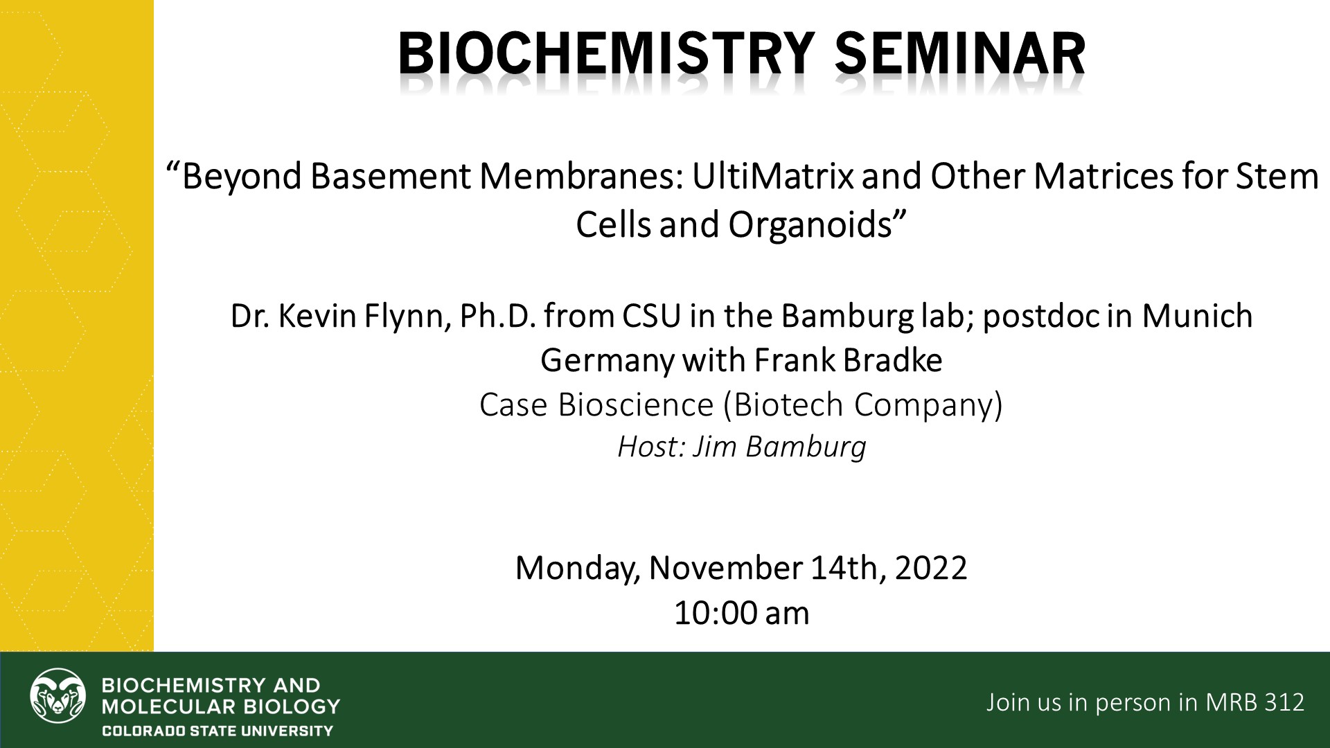 Kevin Flynn – Beyond Basement Membranes: UltiMatrix and Other Matrices ...